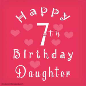 Happy 7th Birthday Wishes - Cute Messages for 7-Year-Olds