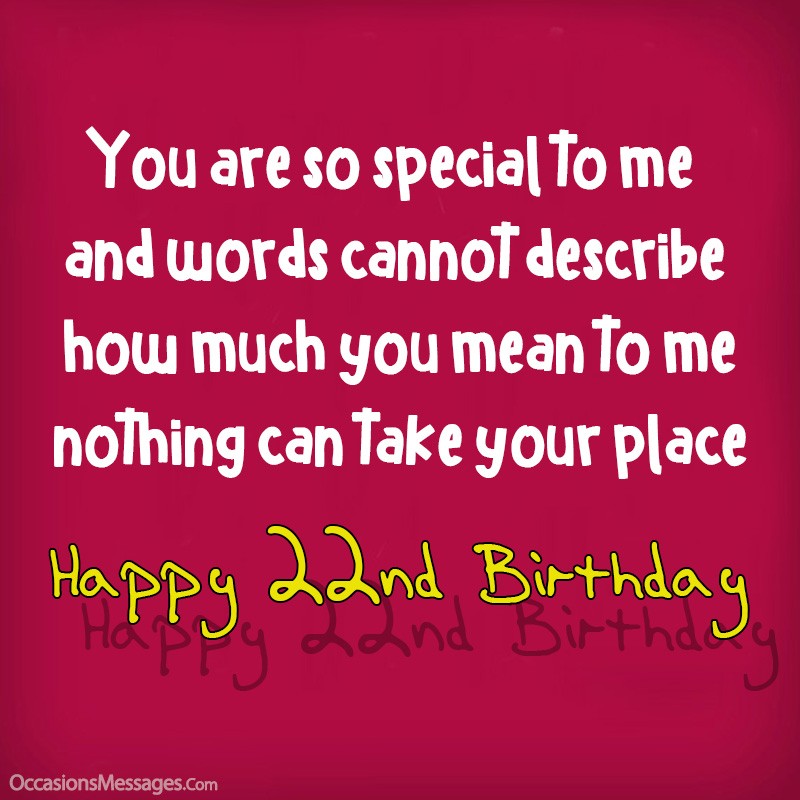 Happy 22nd Birthday Birthday Wishes For 22 Year Olds