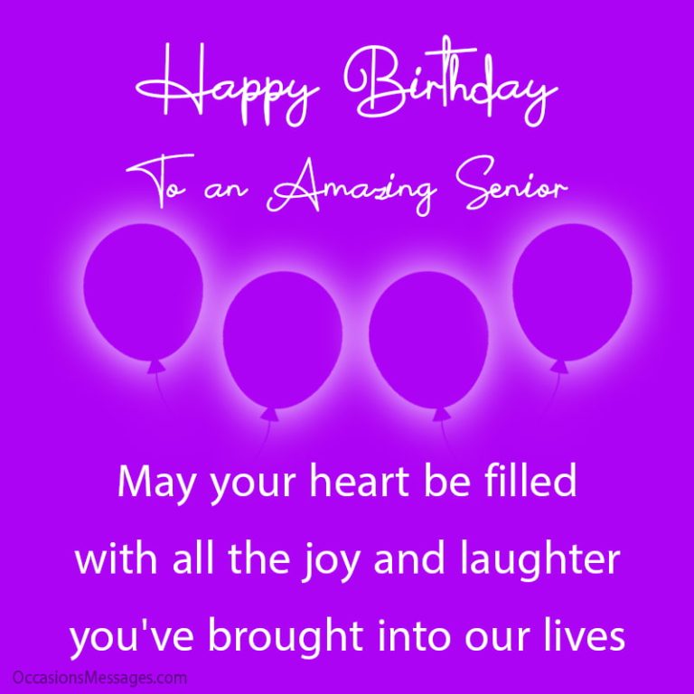 70+ Birthday Wishes for Elderly - Messages for Seniors