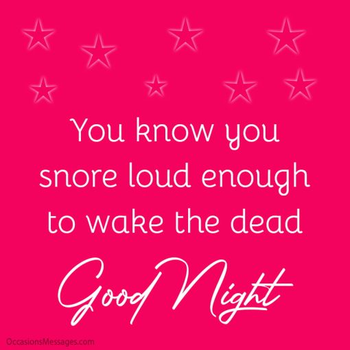 Top 40+ Funny Good Night Messages - Occasions Messages