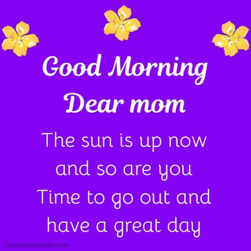 Best 40+ Good Morning Messages and Cards for Mom