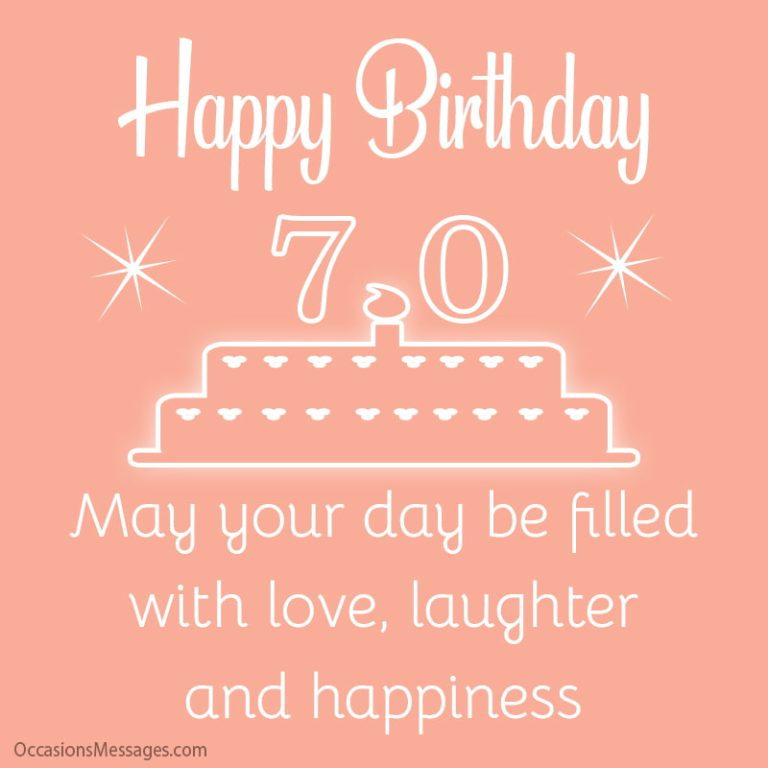 Happy 70th Birthday Wishes, Messages and Cards