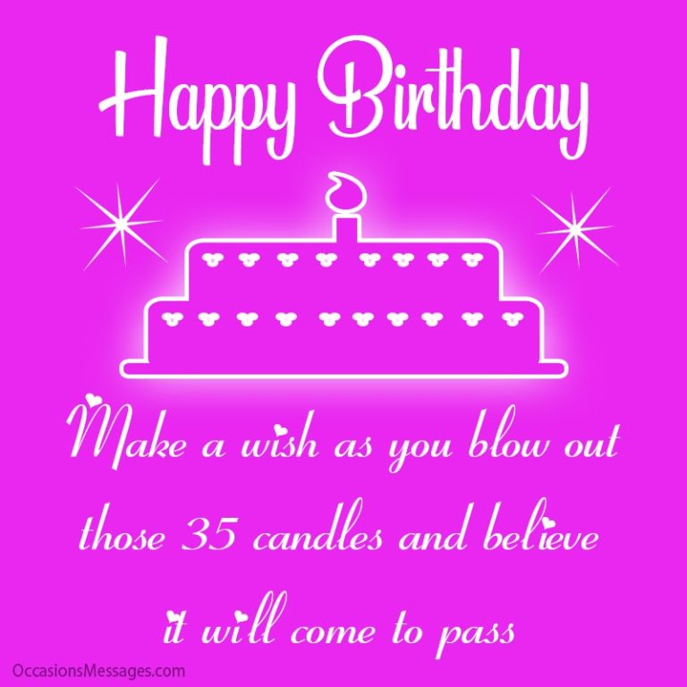 Happy 35th Birthday - Best Messages for 35-Year-Olds