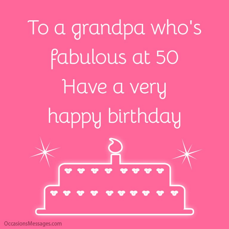 Best Ways to Wish Someone a Happy 50th Birthday