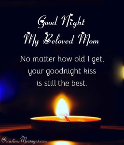 Top 30 Good Night Messages For Mom From The Heart