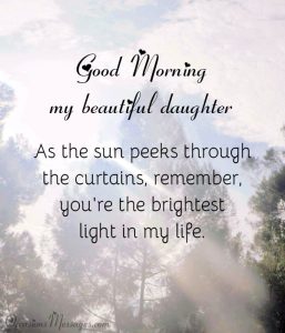 Sweet 40+ Good Morning Messages for Daughter