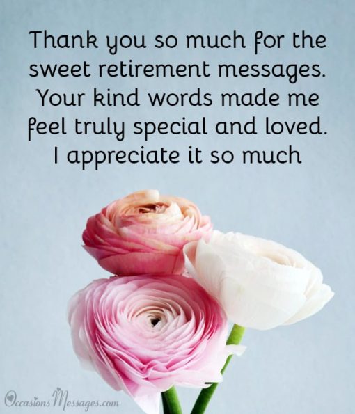 Best 25+ Thanks Messages for Retirement Wishes
