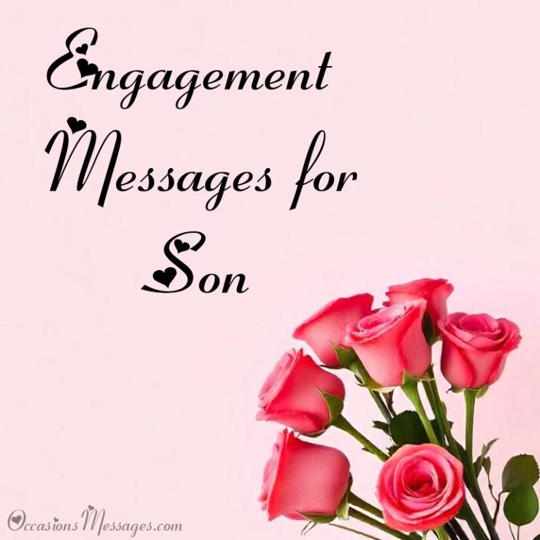 Best 20+ Heart Touching Engagement Messages for Son
