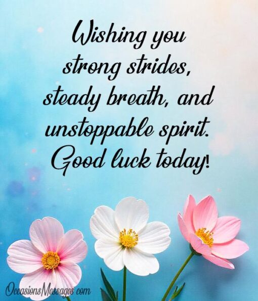 50+ Inspiring Good Luck Messages For Marathon