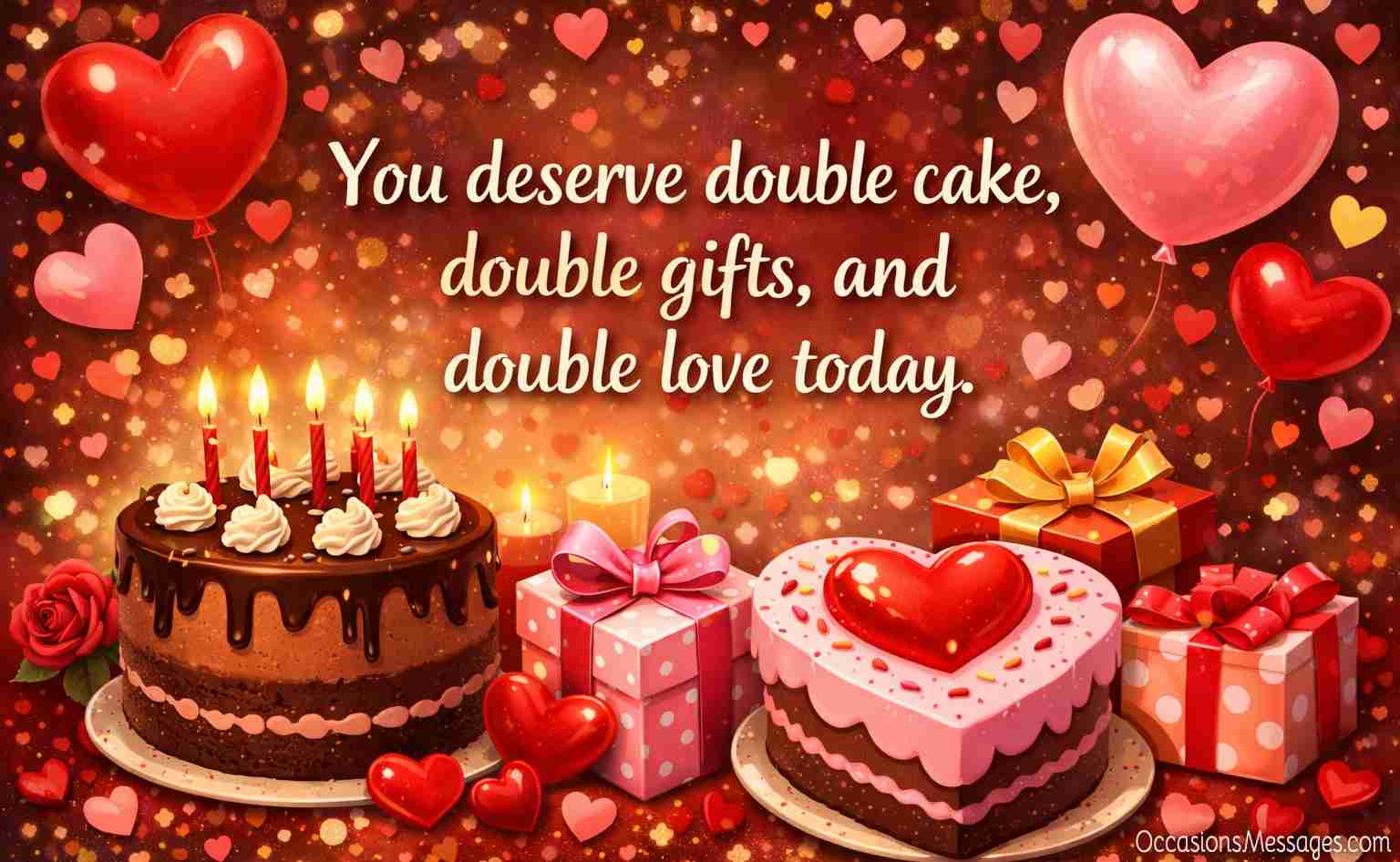 35+ Valentine Birthday Wishes, Messages and Cards