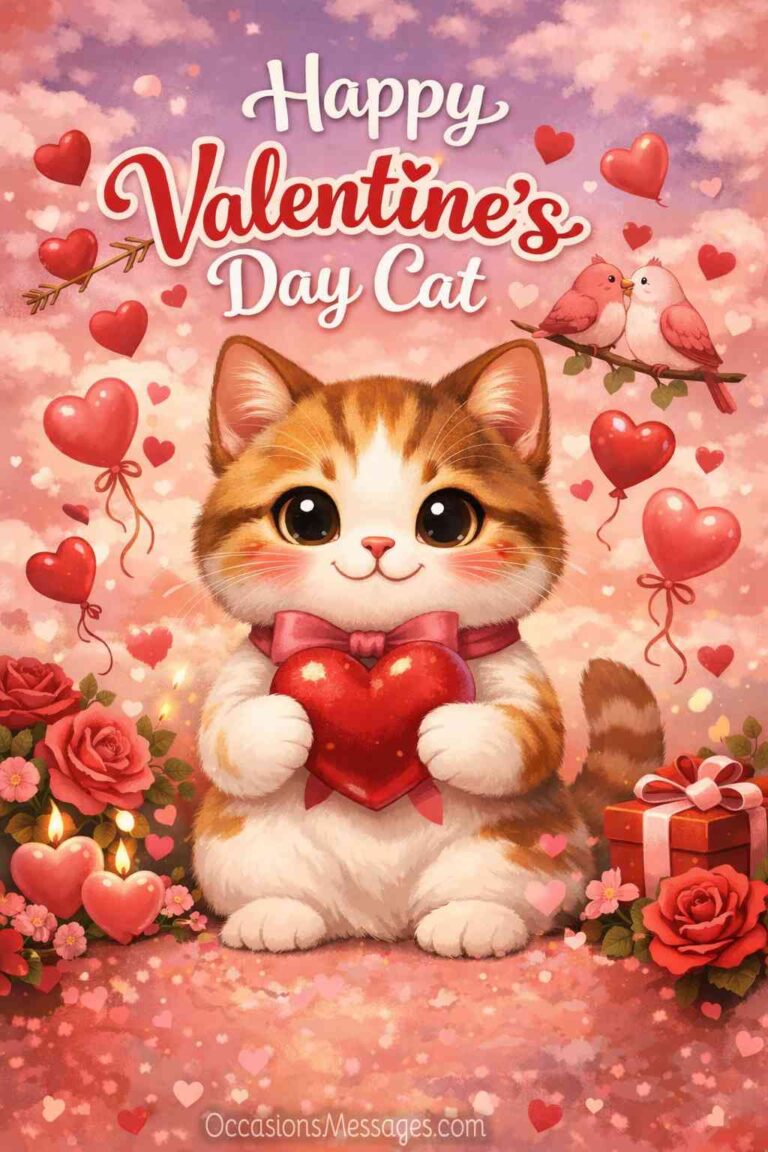 Happy Valentine's Day Cat - Sweet and Fun Ideas