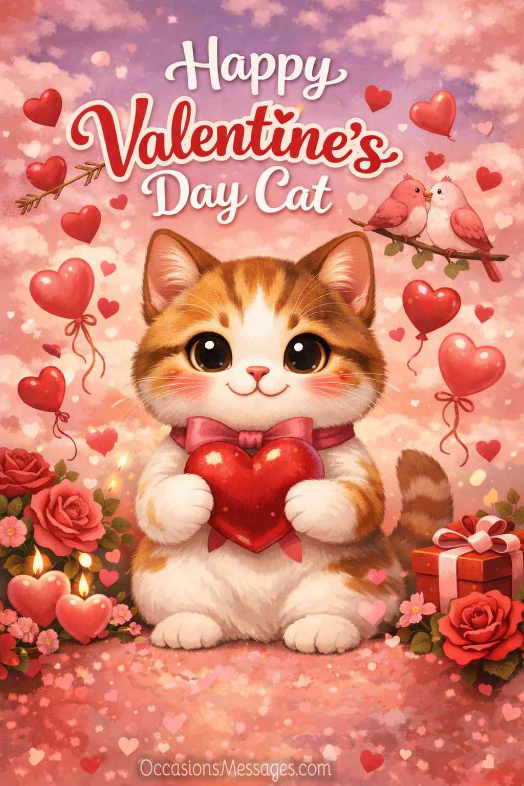 Happy Valentine's Day Cat - Sweet and Fun Ideas
