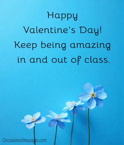 35+ Valentine Messages for Classmates to Share Smiles